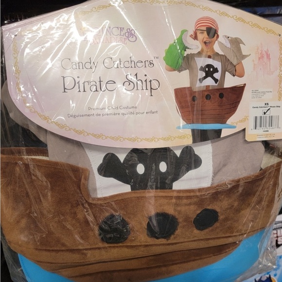 Costumes | Pirate Ship Candy Catcher Kids Costume | Poshmark
